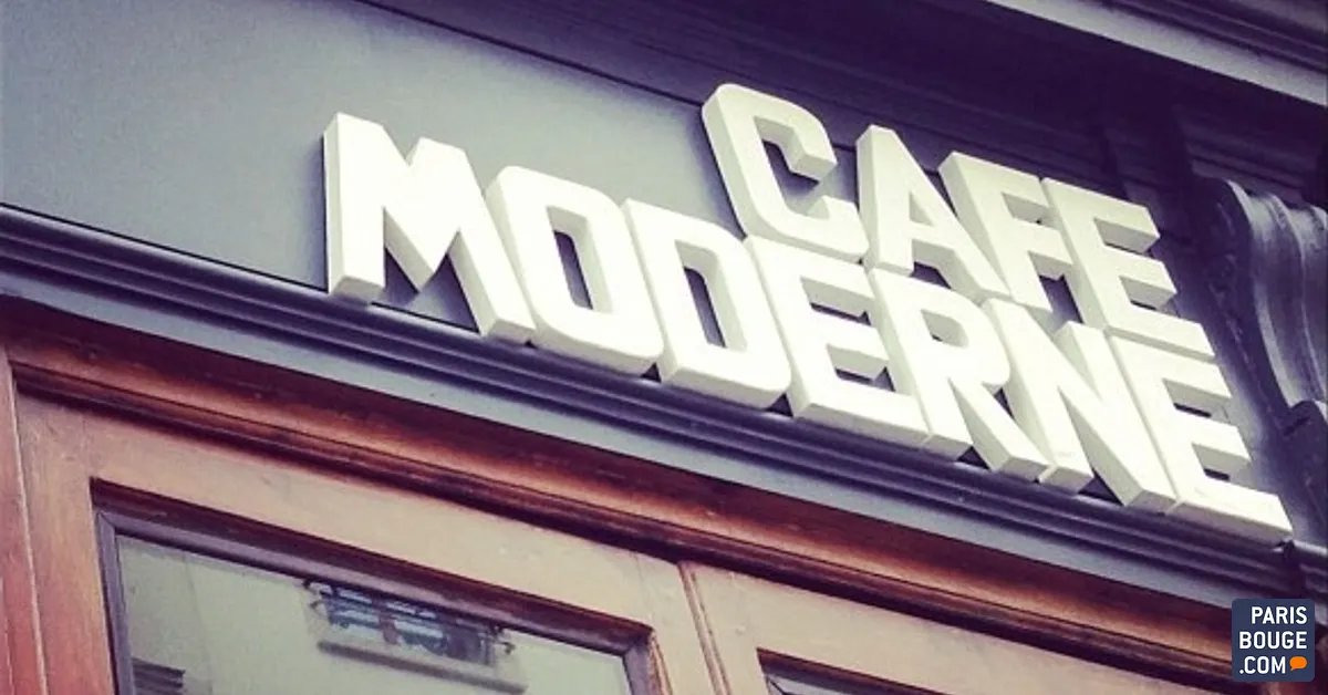 Café Moderne Restaurant Bar Paris