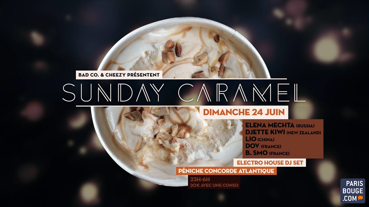 Sunday Caramel #1 - Le Concorde Atlantique - 24 juin 2018