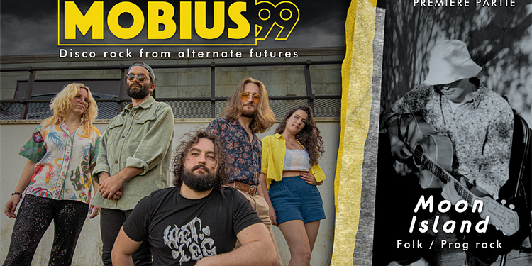 Möbius 99 + Moon Island - La Péniche Antipode - 19 janvier 2024