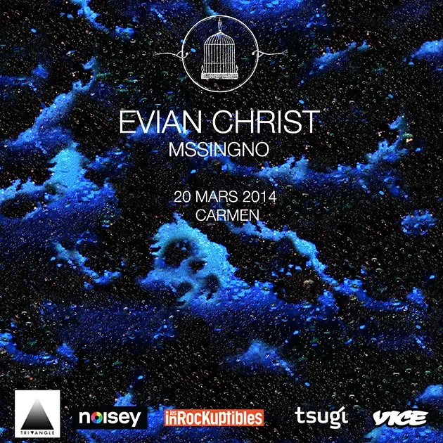 Evian Christ - Waterfal EP TOUR feat: Evian Christ + Mssingno - Carmen ...