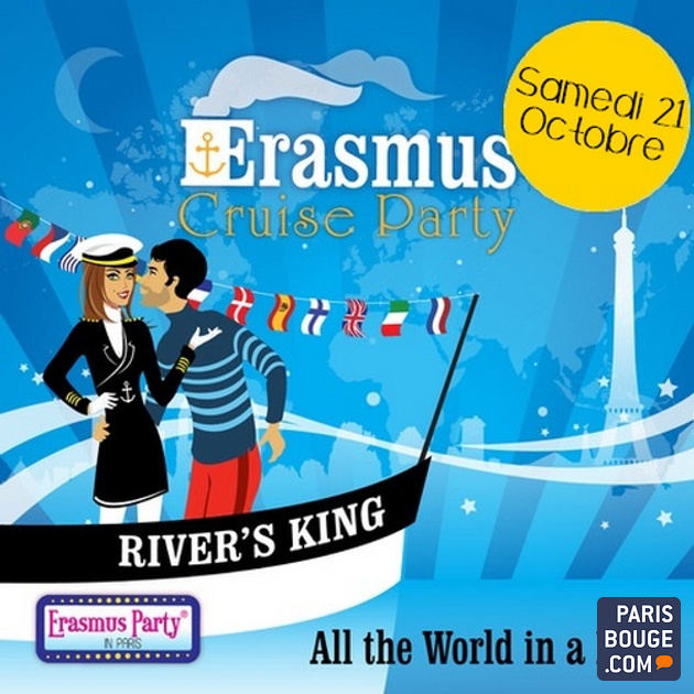 INTERNATIONAL ERASMUS CRUISE & BOAT PARTY ! - Le River's King - 21 ...