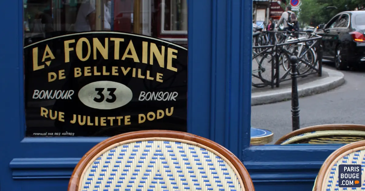 La Fontaine de Belleville Restaurant Paris