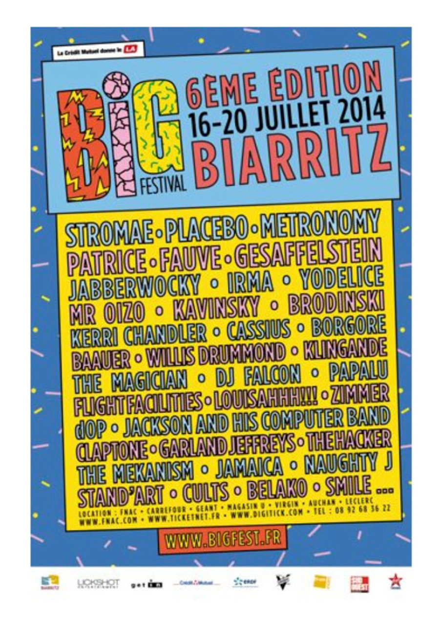 Big Festival 2014 Big Village du 16 juillet 2014 au 20 juillet 2014