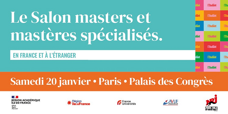 Le Salon masters et mastères spécialisés - en France et à l'étranger - Palais des Congrès - 20 ...