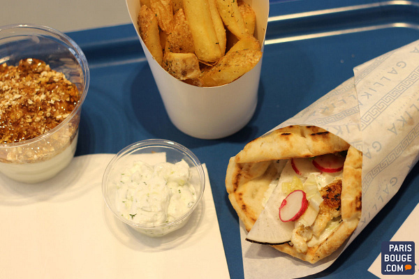 Restaurant Galliká à Paris : la vraie pita grecque s'installe à Madeleine