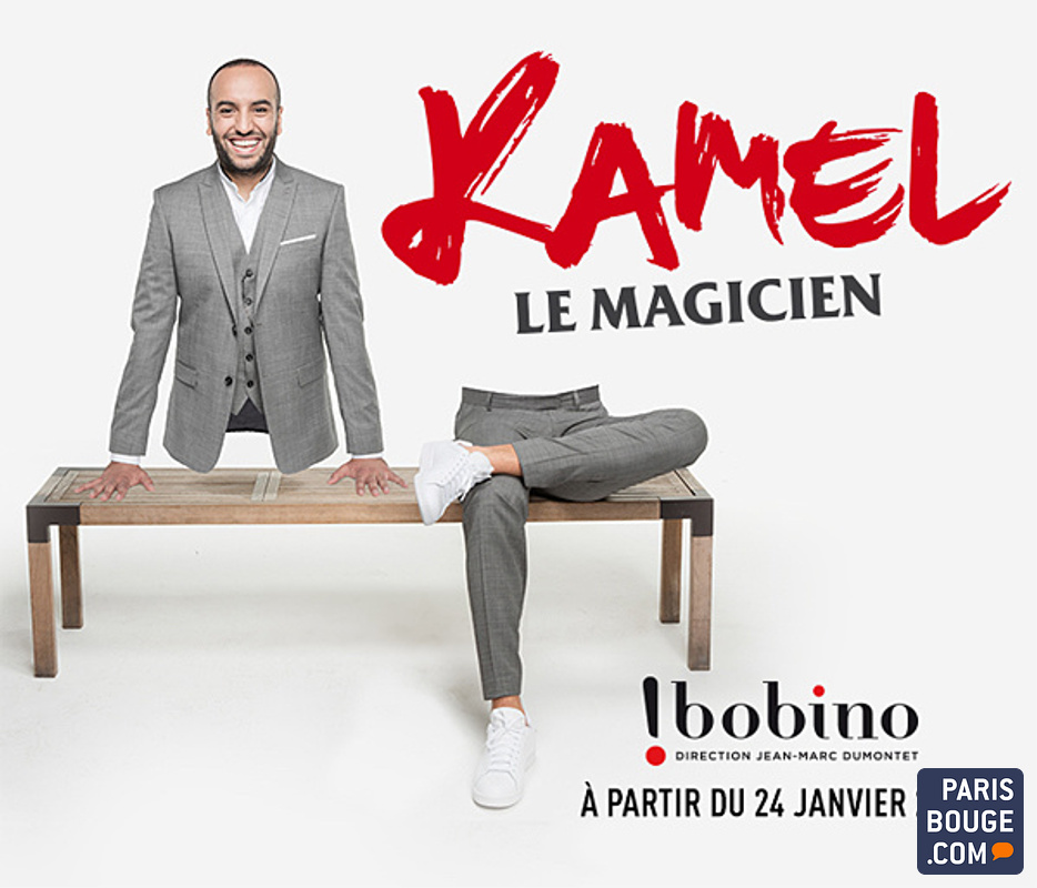 Kamel Le Magicien - Bobino - du 8 février 2018 au 29 avril 2018