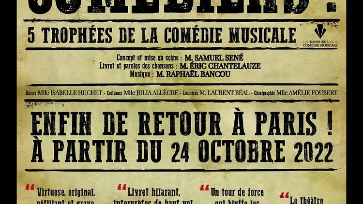 Comédiens - Le Théâtre Artistic Athévains - du 23 octobre 2022 au 25 ...