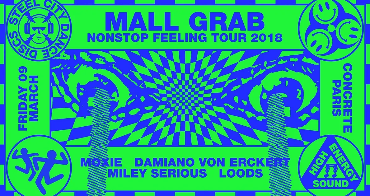 Concrete x Mall Grab Non Stop Feeling Tour 2018 - Concrete - 9 mars 2018