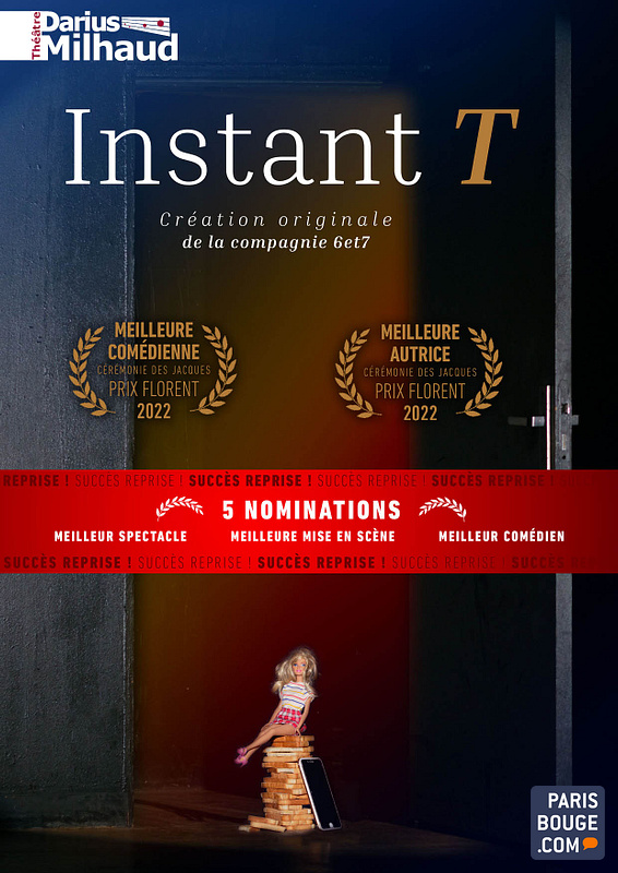 Instant T - Théâtre Darius Milhaud - du 7 juin 2023 au 19 juin 2023