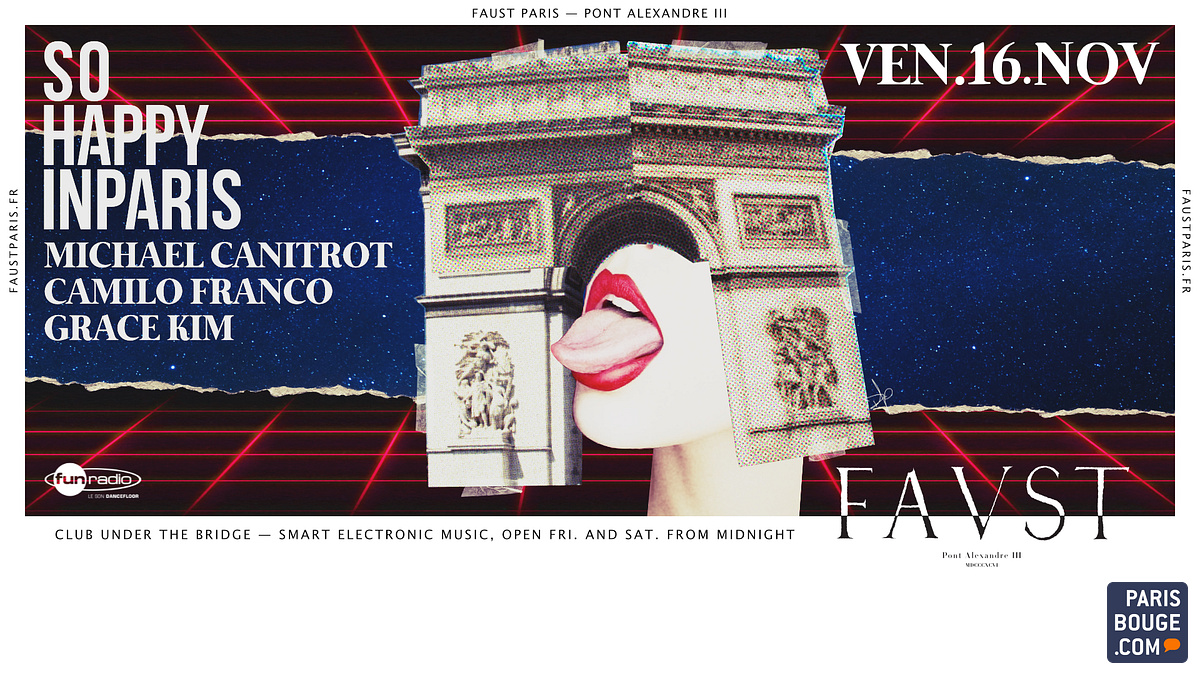 So Happy In Paris : Michael Canitrot, Camilo Franco, Grace Kim - Le ...