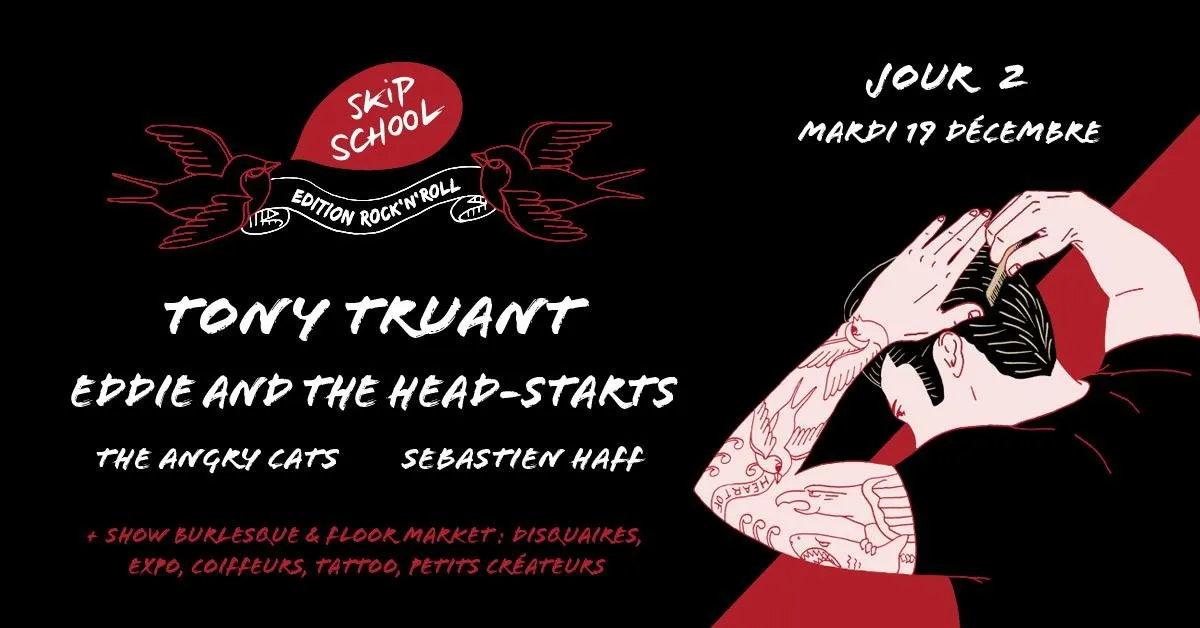 Tony Truant • Eddie and the Head-Starts • The Angry Cats • SHaff - Le ...