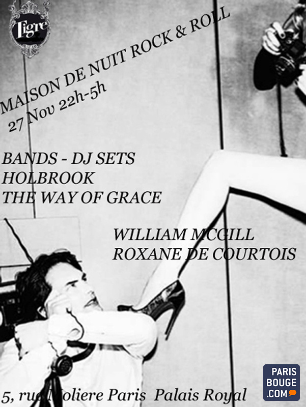 THE WAY OF GRACE // HOLBROOK - Le Tigre - 27 novembre 2015