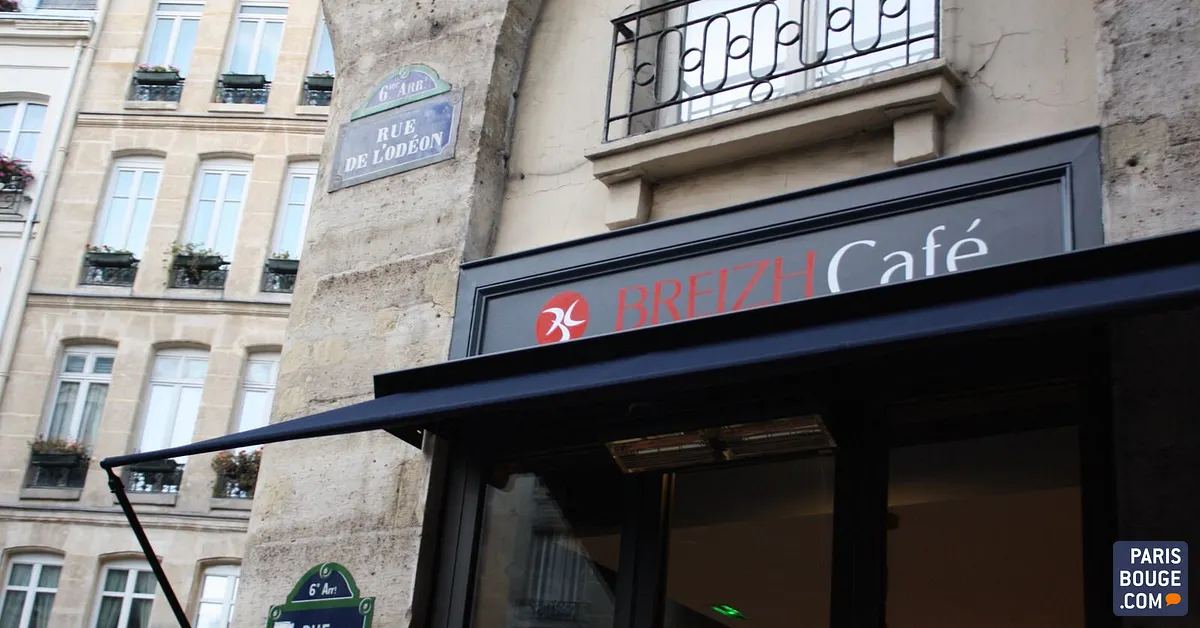 Breizh Café Odéon Restaurant Paris