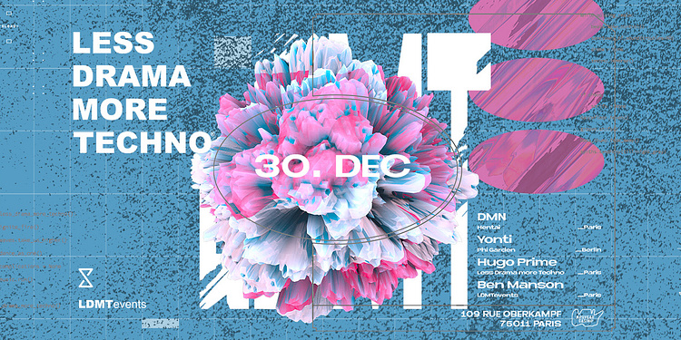 Less Drama More Techno #44 - Nouveau Casino - 30 décembre 2023