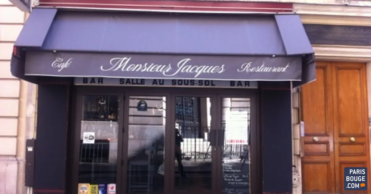 Monsieur Jacques Restaurant Paris