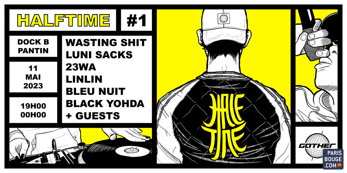 Halftime : Wasting shit, Luni Sacks, 23wa, Black Yohda, LinLin, Bleu ...
