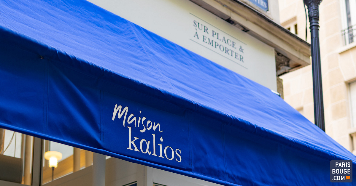 Maison Kalios Restaurant Shop Paris