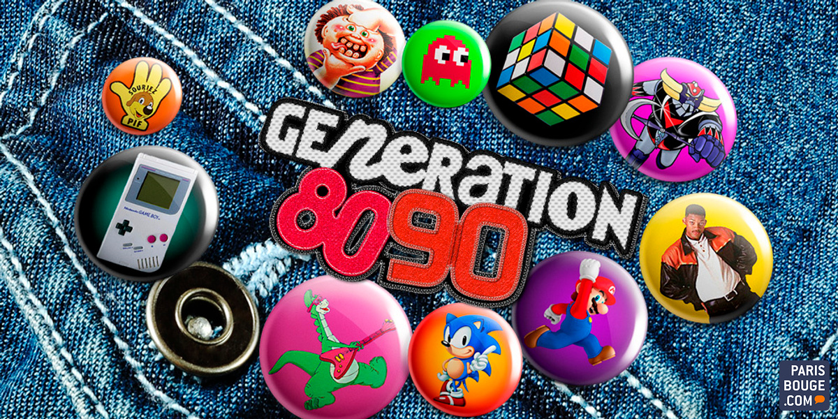 Génération 80-90 : La Boum 80's et 90's - Le Flow - 26 mai 2018