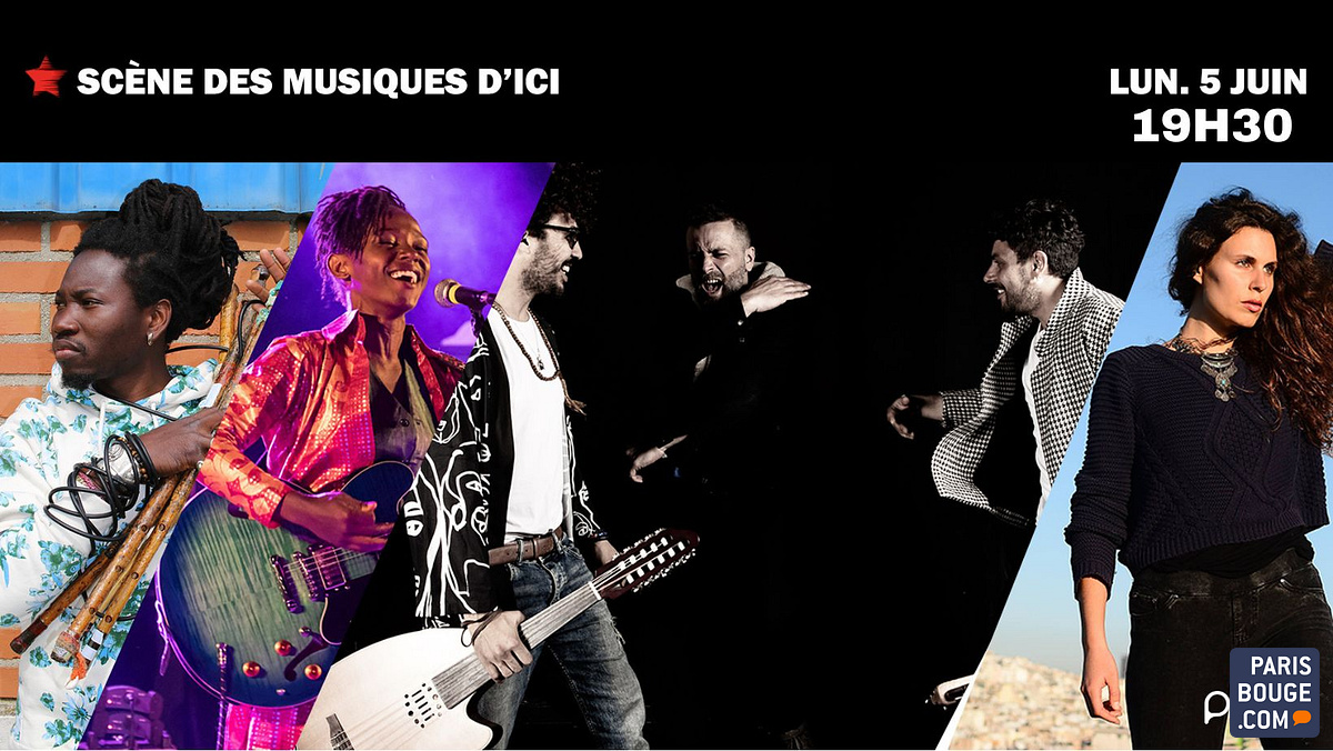 Scène des musiques d’ICI - Pan Piper - 5 juin 2023