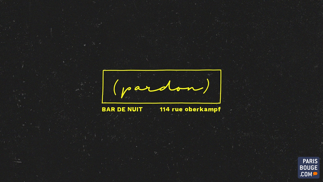 Pardon Bar Paris